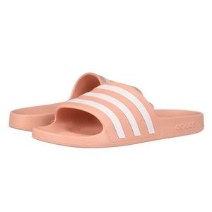 adidas Shoes | Last One New Womens Adidas Pink Slide Sandals | Poshmark